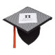 INITIAL GRADUATION CAP TOPPER | Zazzle