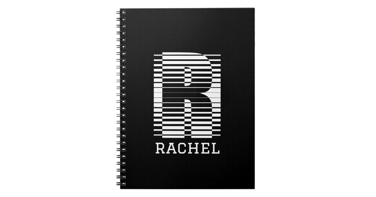 INITIAL LETTER R - ALPHABET NAME R NOTEBOOK | Zazzle