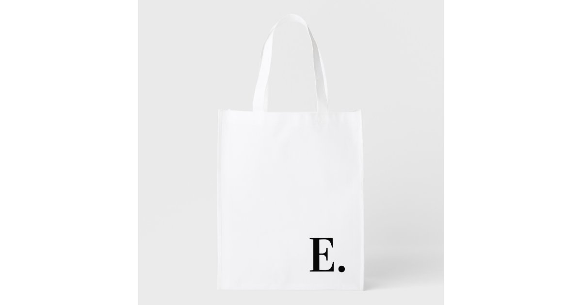 Initial personalized bag ♡ | Zazzle