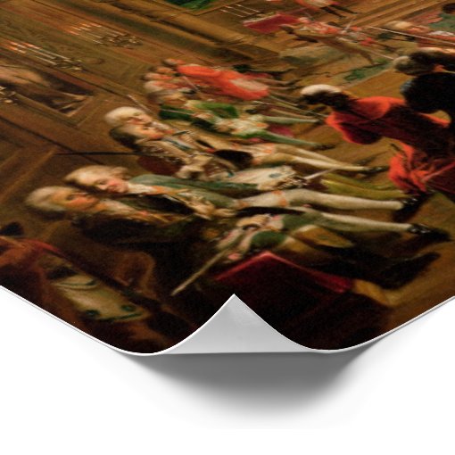 Initiation ceremony in a Viennese Masonic Poster | Zazzle