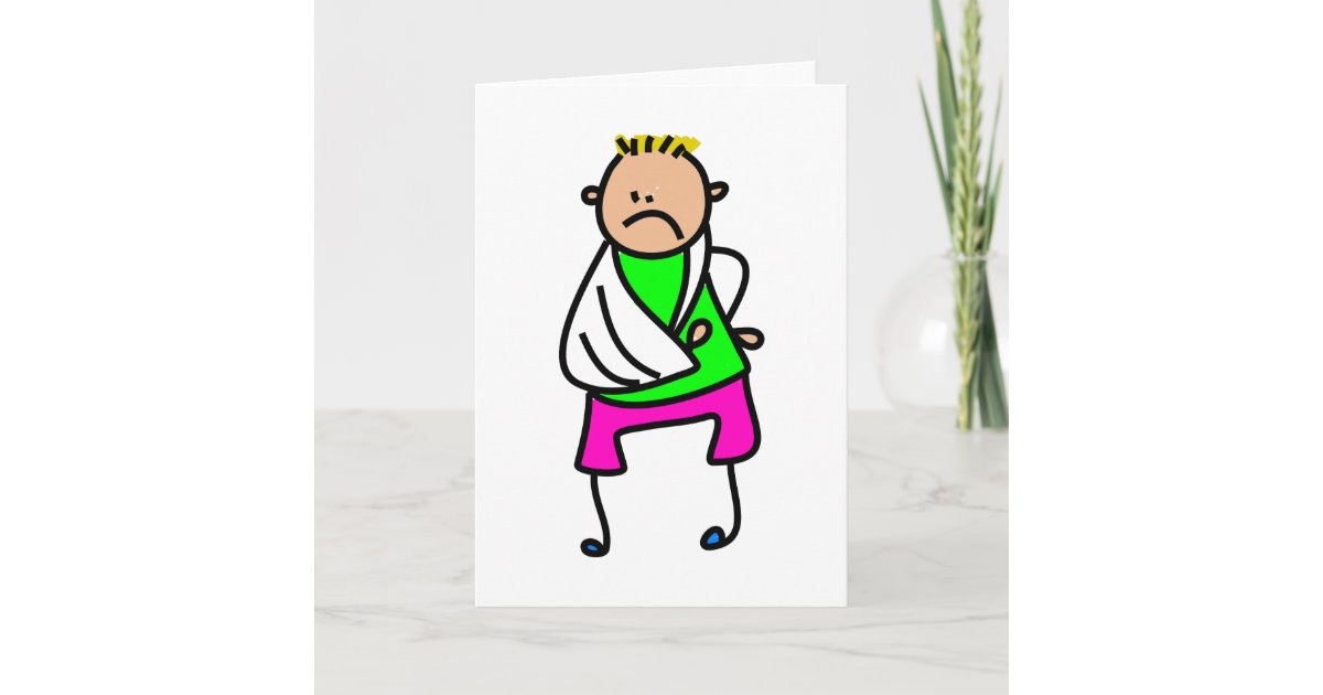 Injured Kid Card | Zazzle