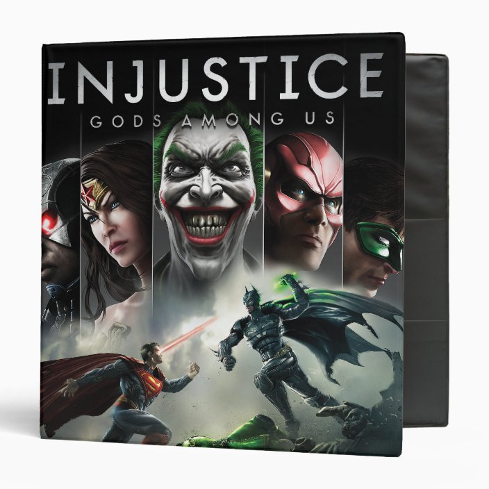 Injustice: Gods Among Us 3 Ring Binder | Zazzle.com