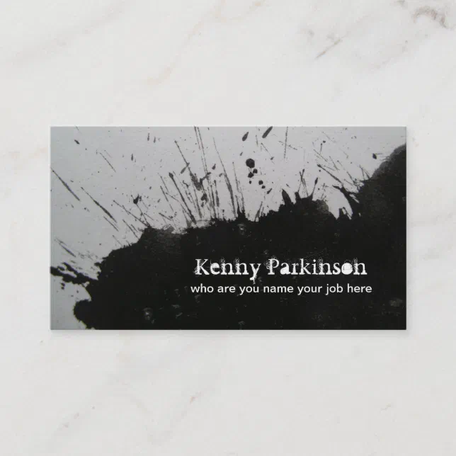 ink business card | Zazzle