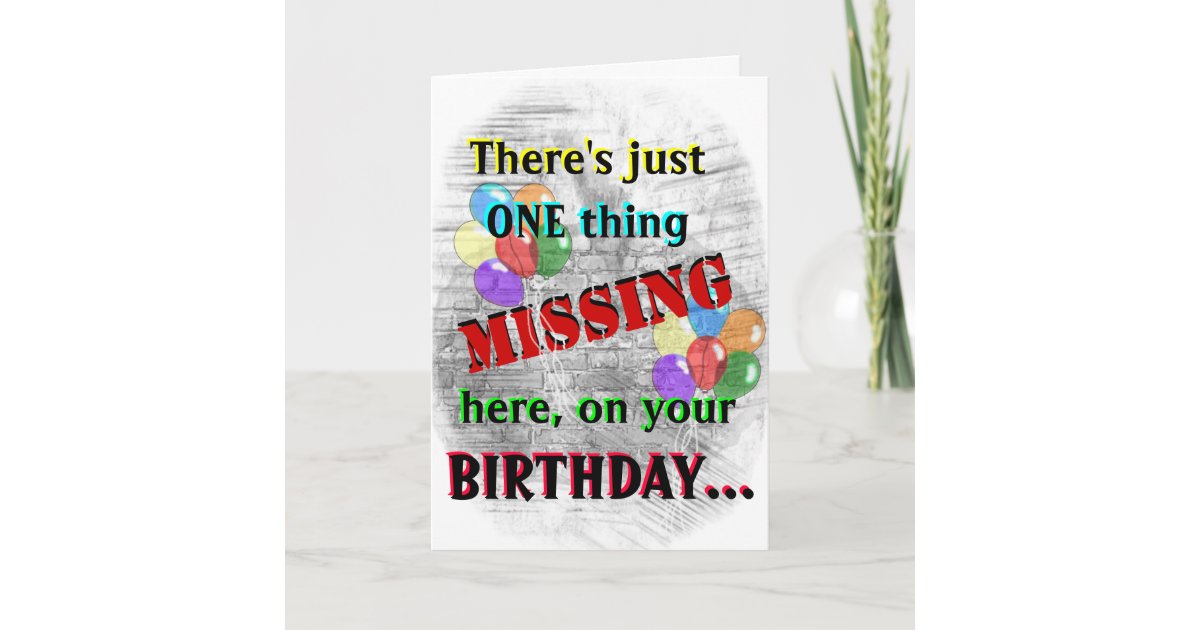 Inmate Birthday Card | Zazzle