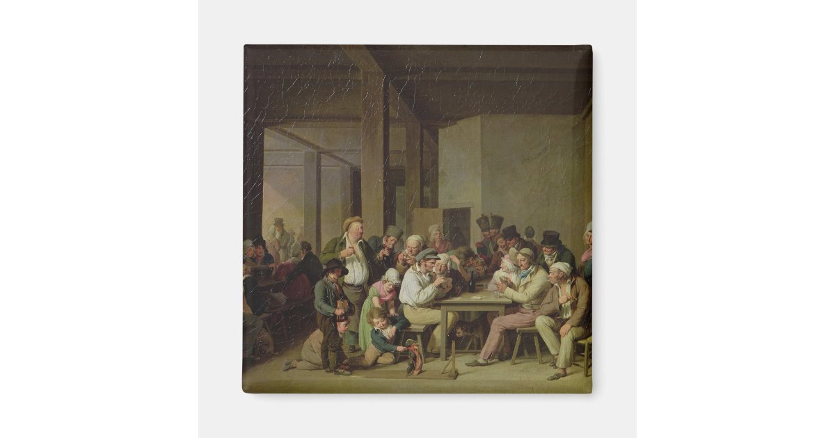 Inn Scene Magnet | Zazzle