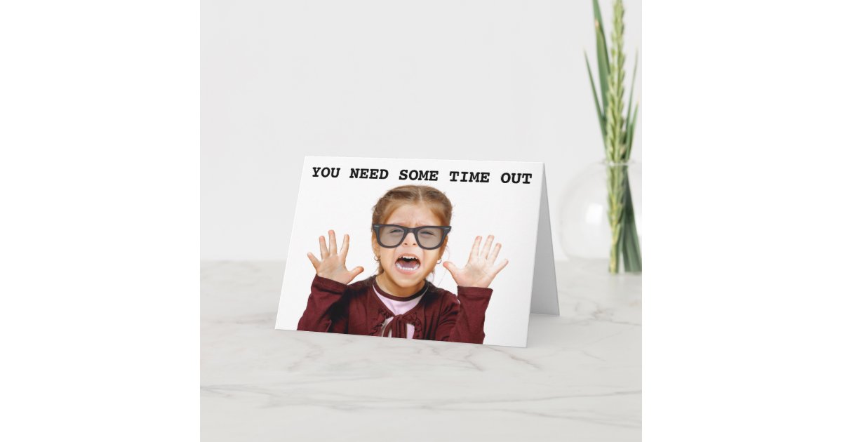 INNER BRAT BIRTHDAY GIFT CARD GREETING CARDS | Zazzle