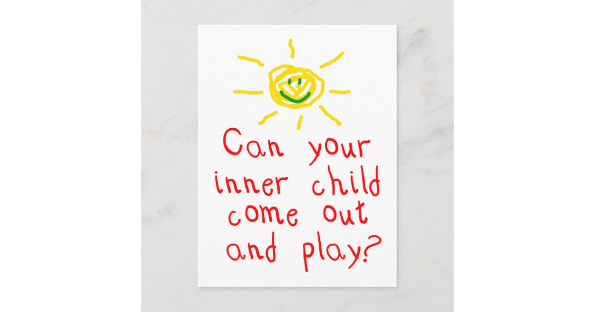 Inner Child Postcard | Zazzle