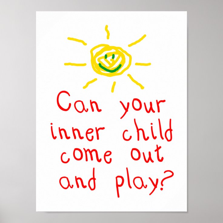 Inner Child Poster | Zazzle