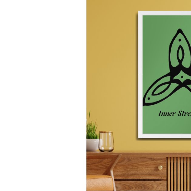 Inner Strength Symbol Poster | Zazzle