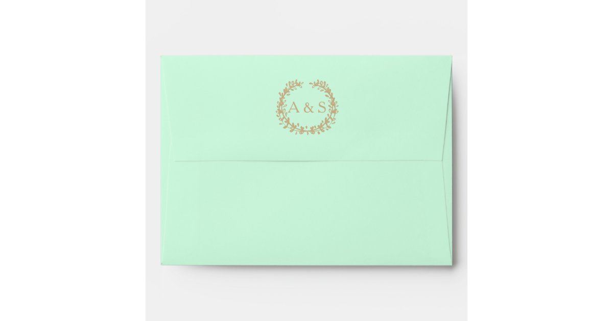 Inner Wedding & Reception Envelope | Zazzle