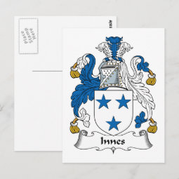 Innes Family Crest Postcard | Zazzle
