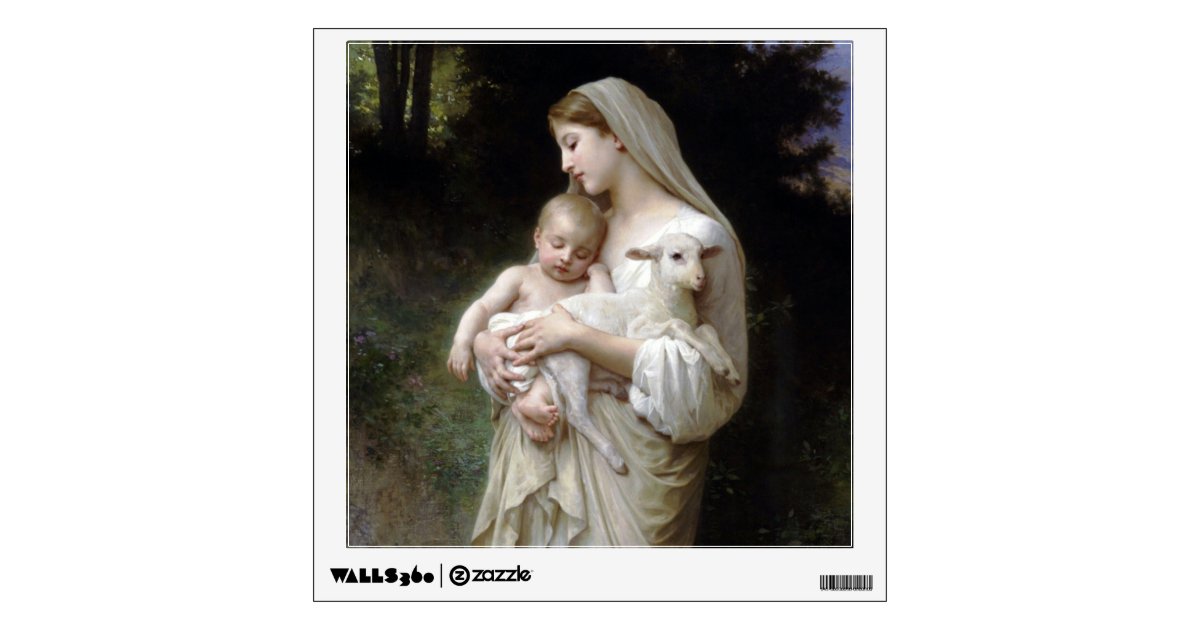 Innocence (Madonna and Child), Bouguereau Wall Decal | Zazzle