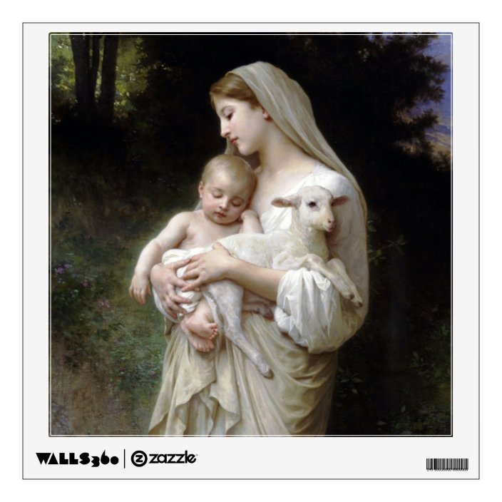 Innocence (Madonna and Child), Bouguereau Wall Decal | Zazzle.com