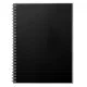 Insanely Black (The Darkest Black) CUSTOMIZABLE Notebook | Zazzle