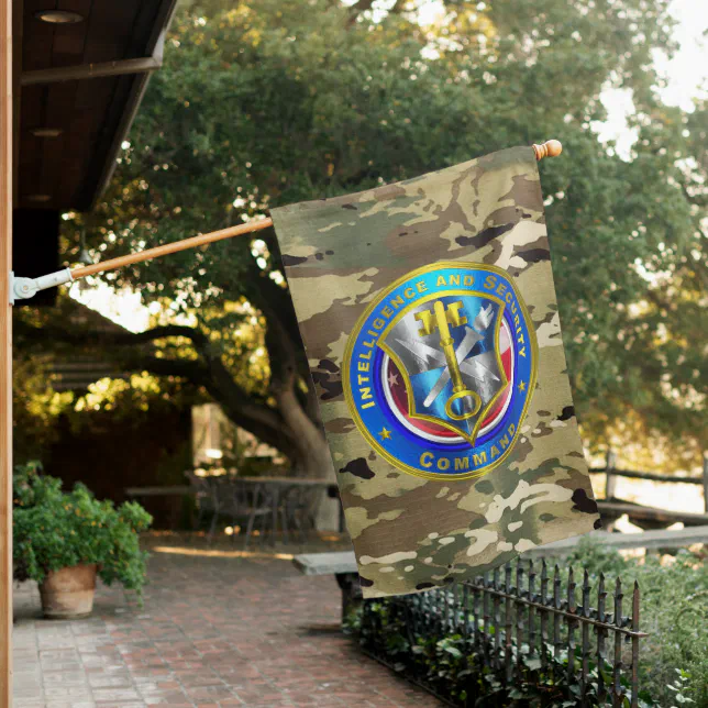 INSCOM Intelligence and Security Command House Flag | Zazzle