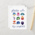 Inside Out 2 Playing With My Emotions Graphic Postcard | Zazzle