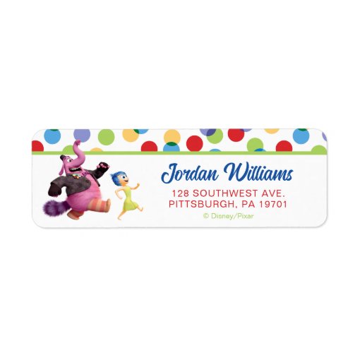 Inside Out Birthday Label | Zazzle