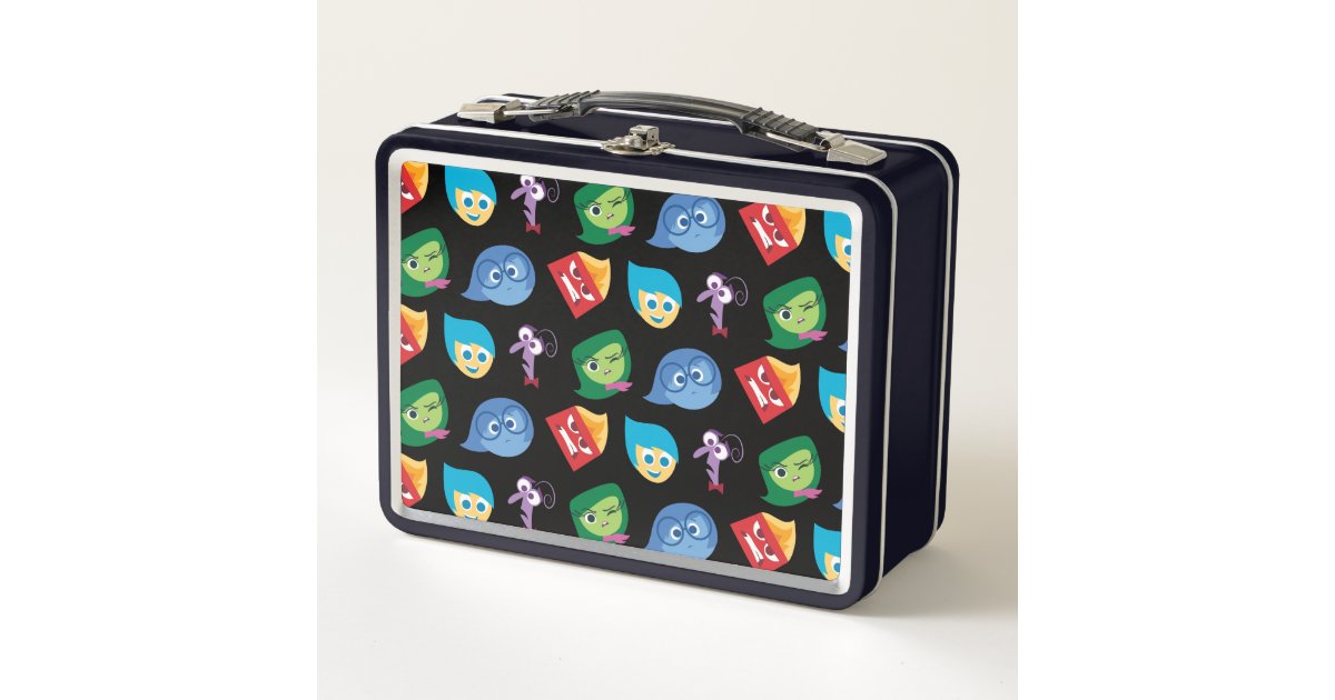 Inside Out | Character Pattern Metal Lunch Box | Zazzle
