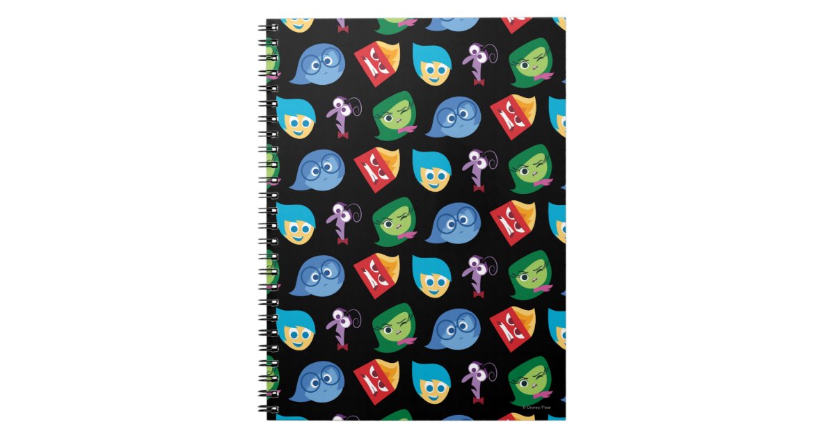 Inside Out | Character Pattern Notebook | Zazzle