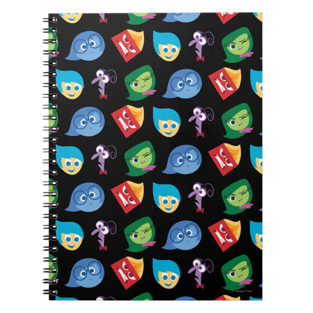 Inside Out | Character Pattern Notebook | Zazzle