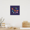 Inside Out You Know Me Inside Out Character Circle Poster | Zazzle