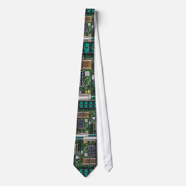 inside server computer neck tie | Zazzle