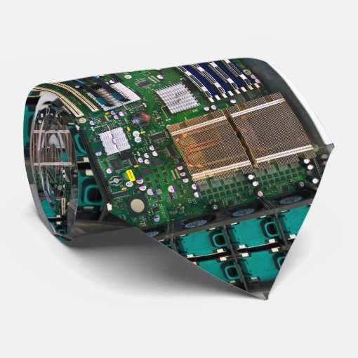 inside server computer neck tie | Zazzle