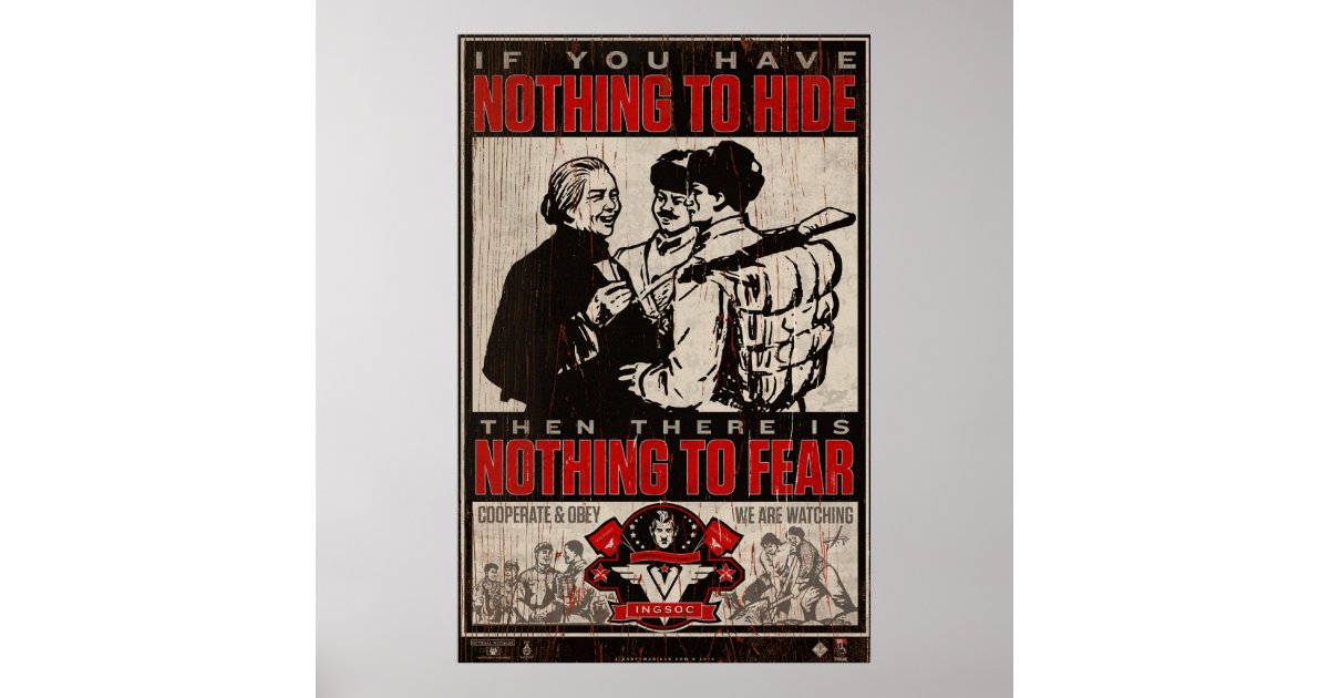 INSOC 1984 Propaganda Print | Zazzle