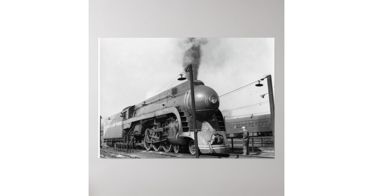 Inspecting the Streamliner Poster | Zazzle