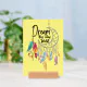 Inspiration dream big stay wild word art holder | Zazzle