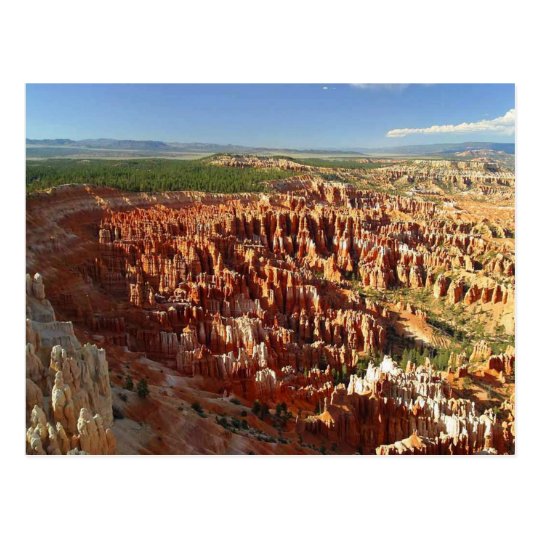 Inspiration Point at Bryce Canyon, Utah Postcard | Zazzle.com