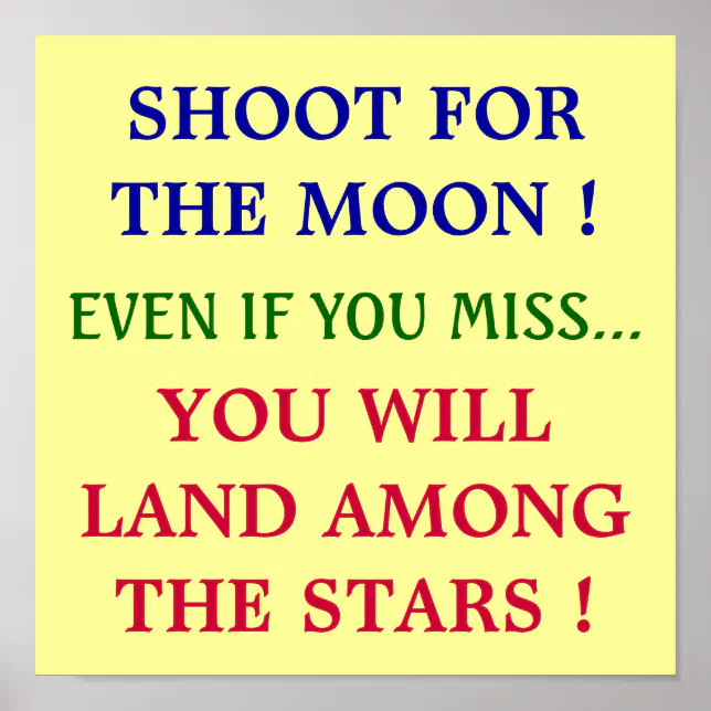 INSPIRATION POSTER | Zazzle