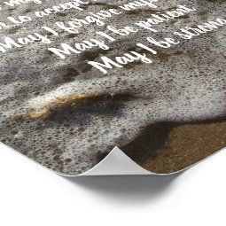 Inspiration Self-Compassion Poster Print Decor | Zazzle