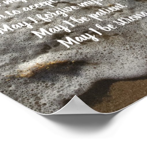 Inspiration Self-Compassion Poster Print Decor | Zazzle