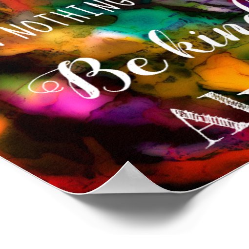 Inspirational and Motivational Abstract Poster | Zazzle