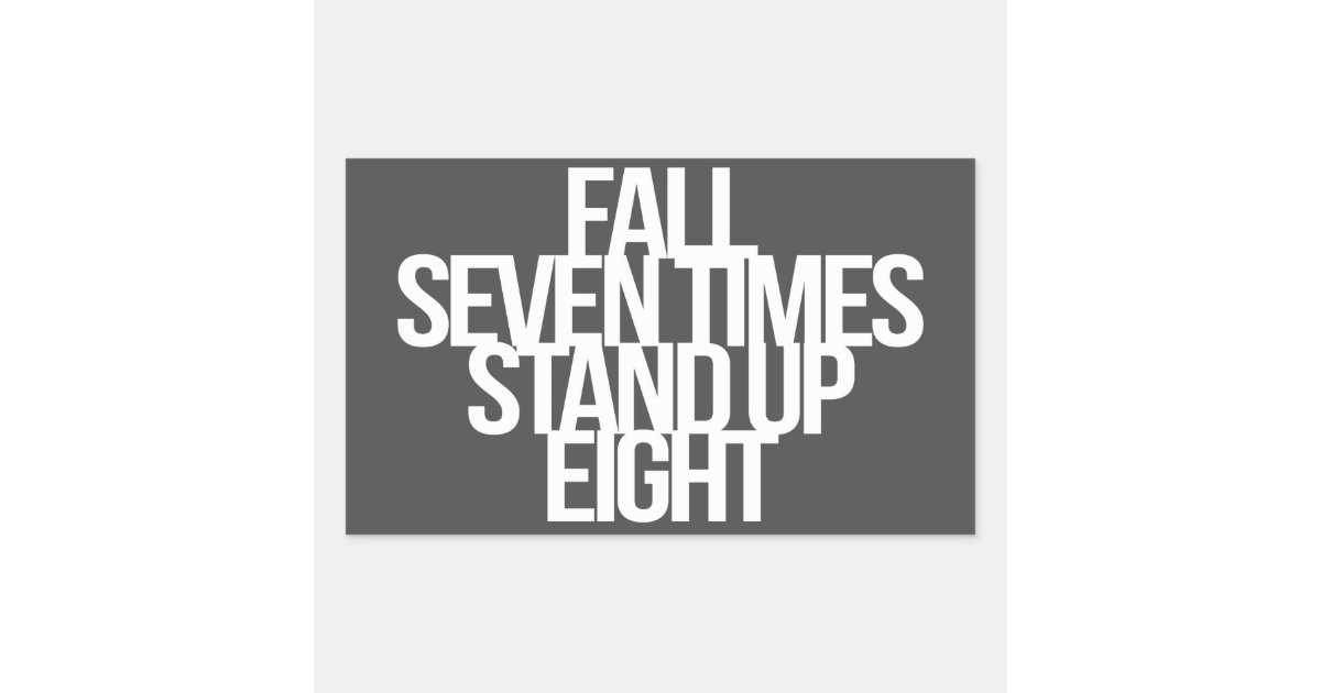 Inspirational and motivational quote rectangular sticker | Zazzle