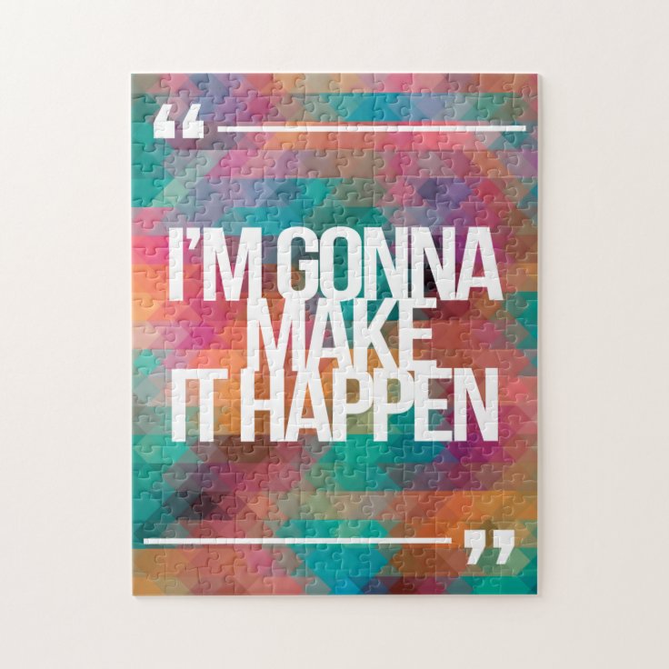 Inspirational and motivational quotes jigsaw puzzle | Zazzle