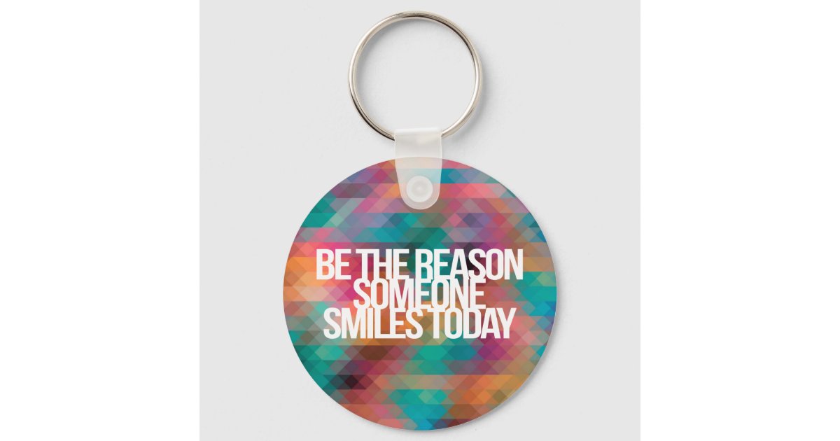 Inspirational and motivational quotes keychain | Zazzle