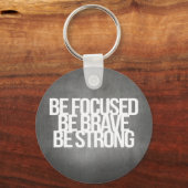 Inspirational and motivational quotes keychain | Zazzle