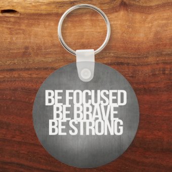 Inspirational and motivational quotes keychain | Zazzle