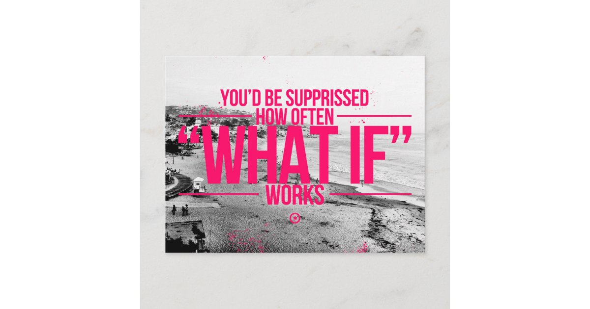 Inspirational and motivational quotes postcard | Zazzle