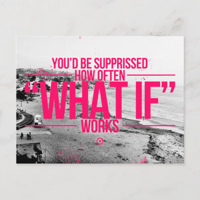 Inspirational and motivational quotes postcard | Zazzle