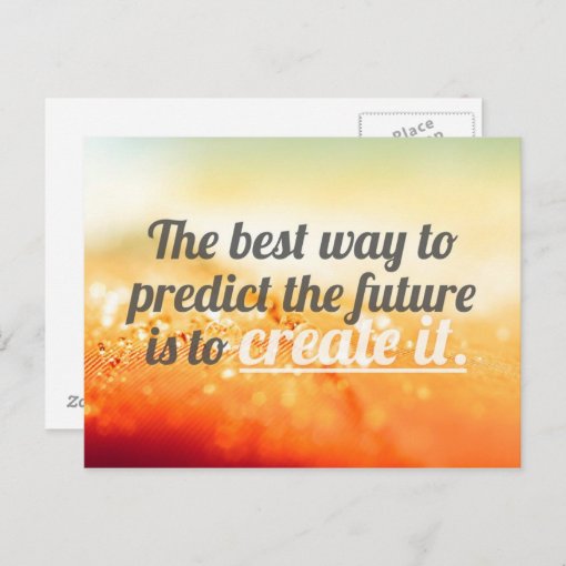 Inspirational and motivational quotes postcard | Zazzle