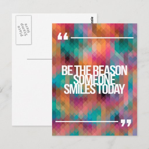 Inspirational and motivational quotes postcard | Zazzle