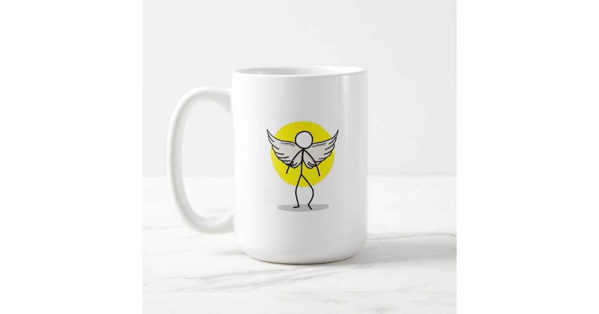 Inspirational Angel 15oz coffee mug | Zazzle