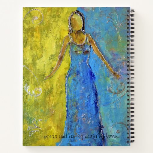 Inspirational angel notebook | Zazzle