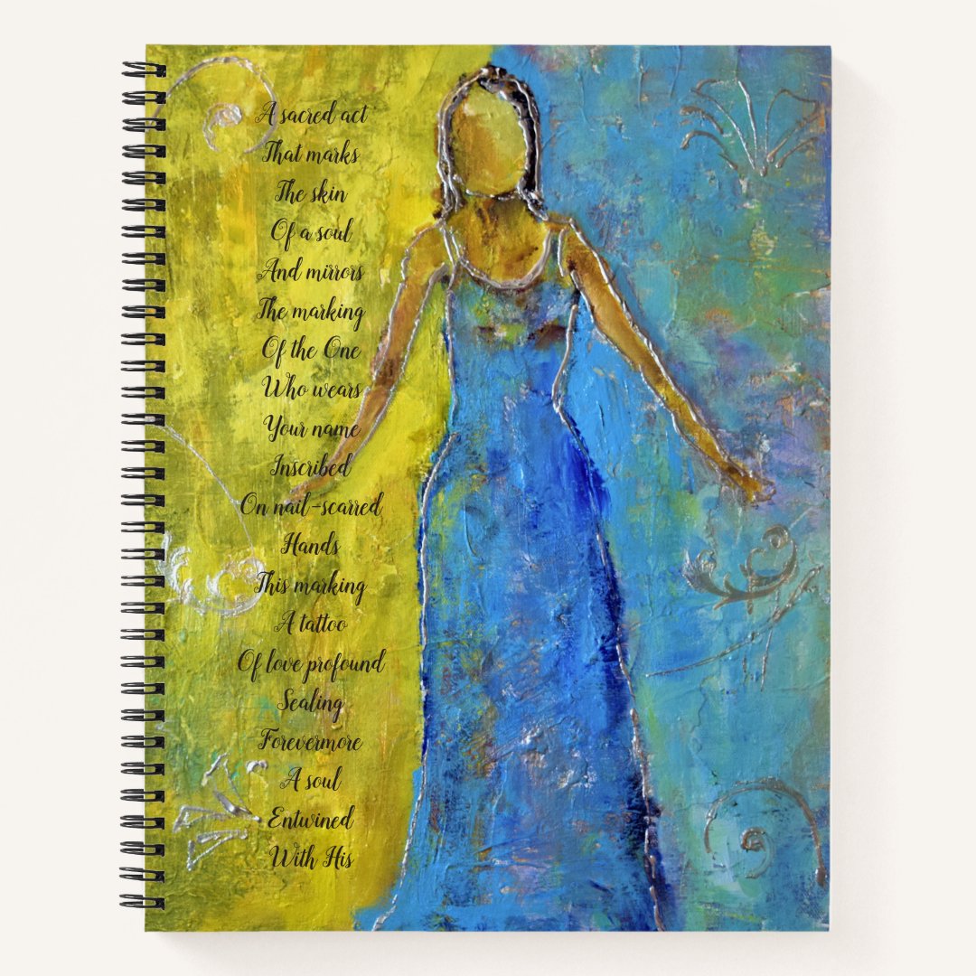 Inspirational angel notebook | Zazzle