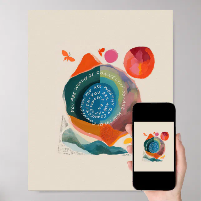 Inspirational Art by MHN Poster | Zazzle