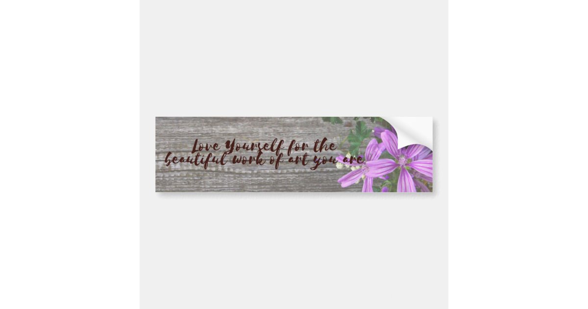 Inspirational Bumper Sticker | Zazzle