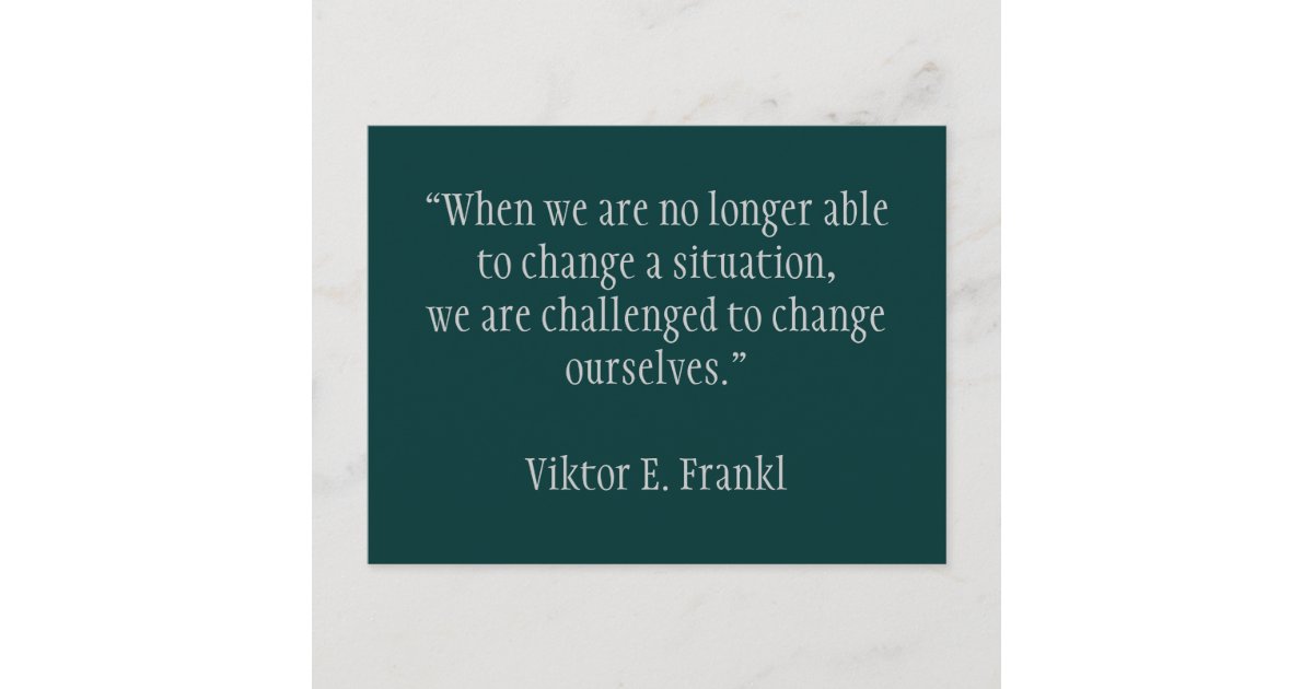 Inspirational card Change 2 - | Zazzle